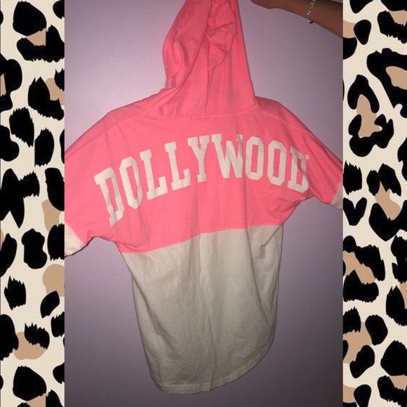 Dollywood | Tops | Pink Dollywood Hoodie | Poshmark